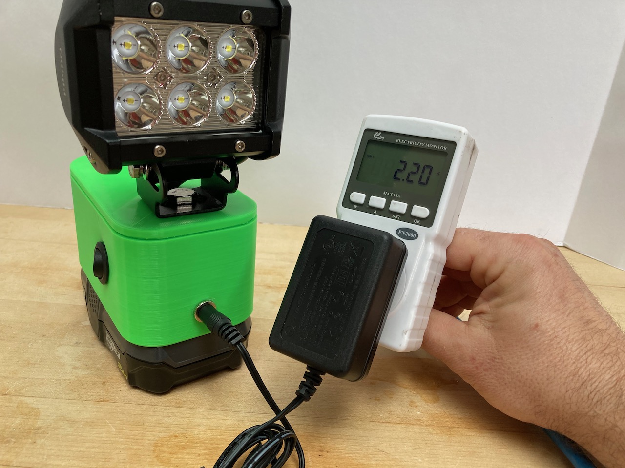 Ryobi Automatic Emergency Light - 300MPG.org